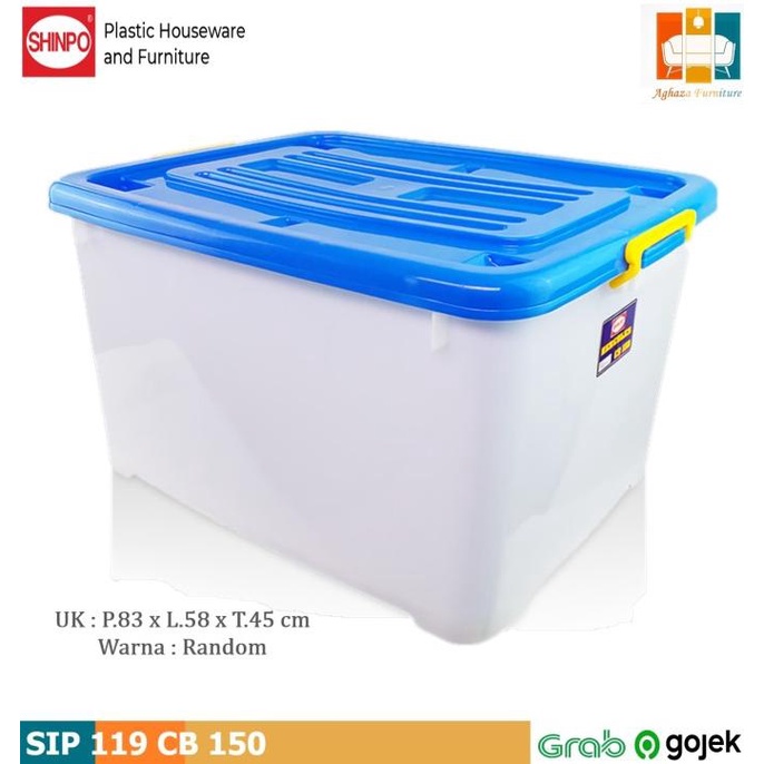 Jual SHINPO Kontainer Box Plastik | Box Penyimpanan Plastik | CB 70 ...