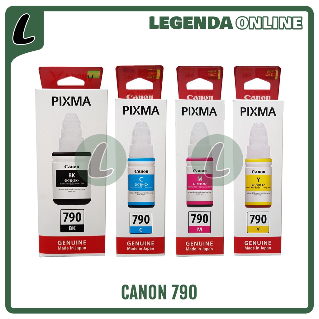 Jual Tinta Canon GI-790 GI790 Original (untuk G1010/G2010/G3010/G4010 ...