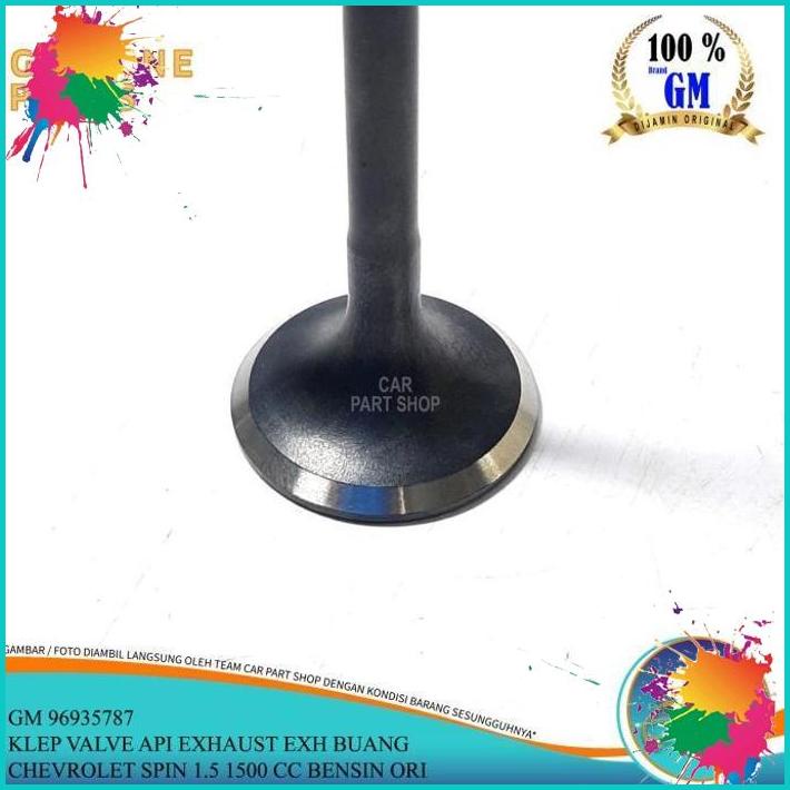 Jual klep valve api exhaust exh buang chevrolet spin 1.5 1500 cc bensin ...