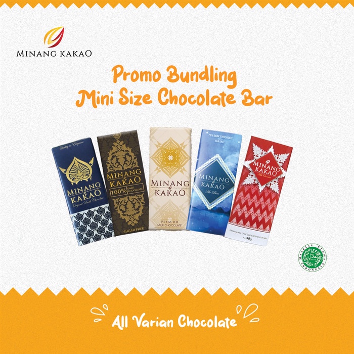 Jual Bundling Mini Size Chocolate Bar - 5 Varian Rasa | Shopee Indonesia