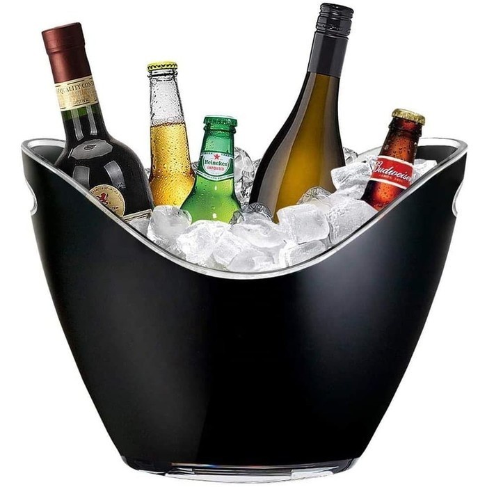 Jual Terlaris Wine Beer Bucket / Ember Bir Es 7,5 Liter Bahan Acrylic ...