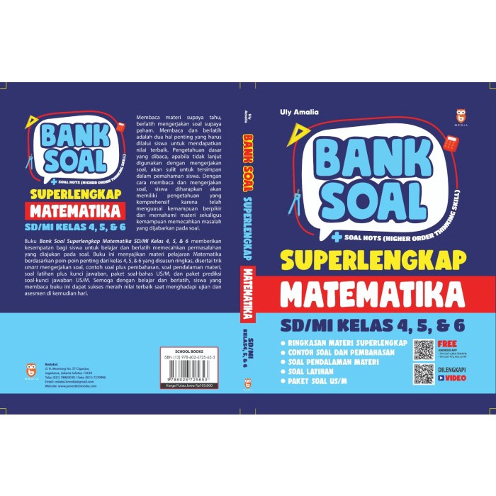 Jual Must Have Bank Soal Superlengkap Matematika Sd Mi Kelas 4 5