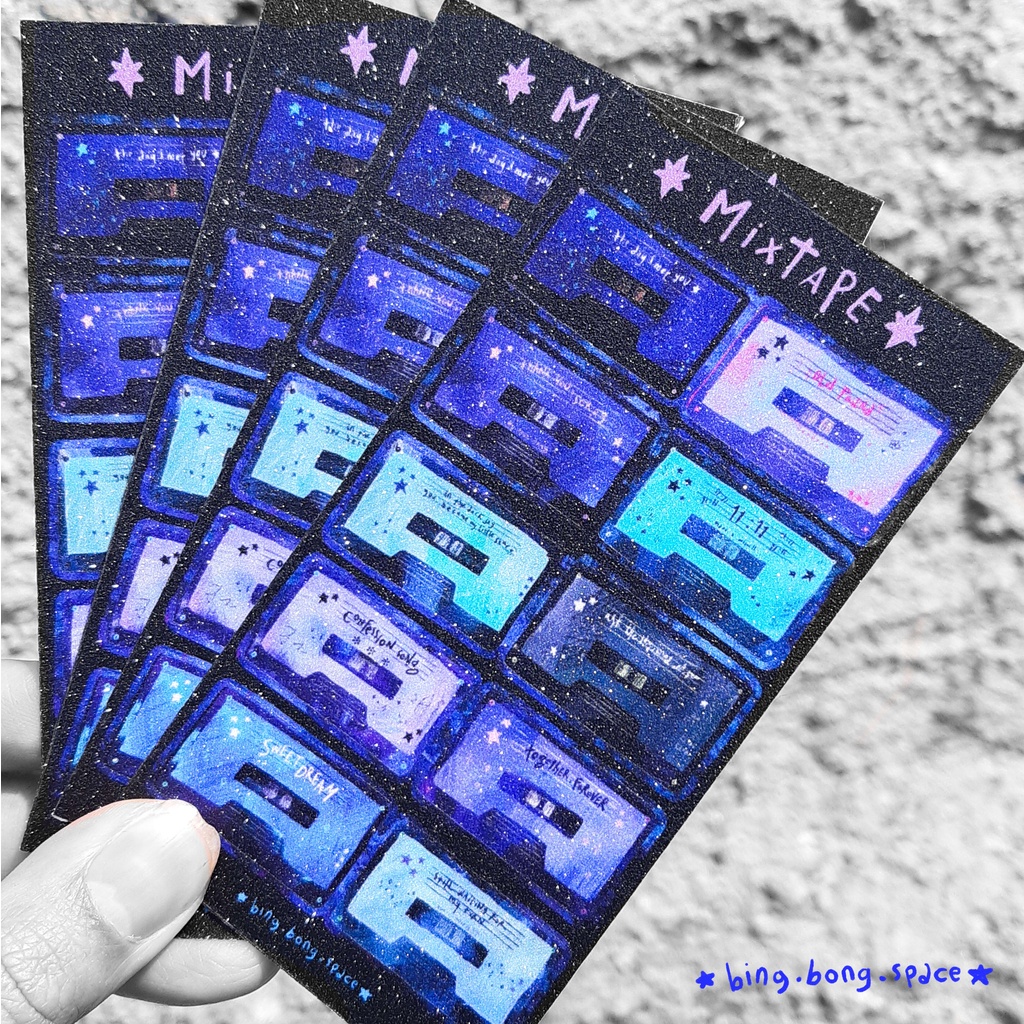 Jual Sticker Sheet - Mixtape | Shopee Indonesia