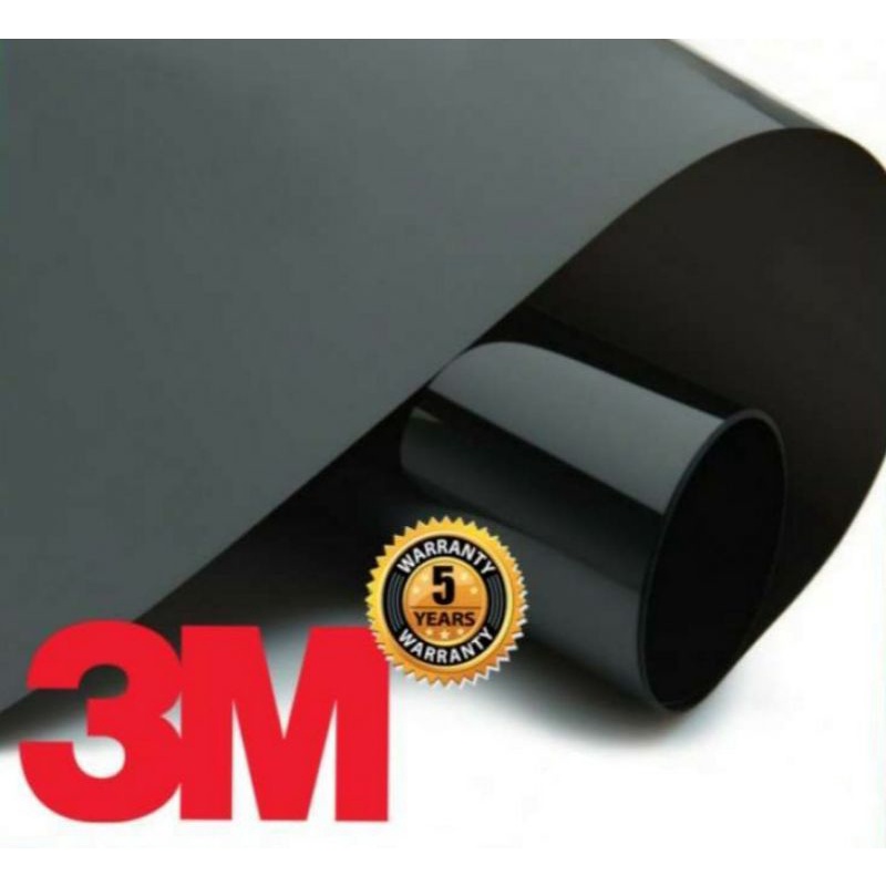 Jual Kaca Film Mobil 3M Black Beauty Asli Original, kaca film mobil merk 3M, kaca film peredam ...