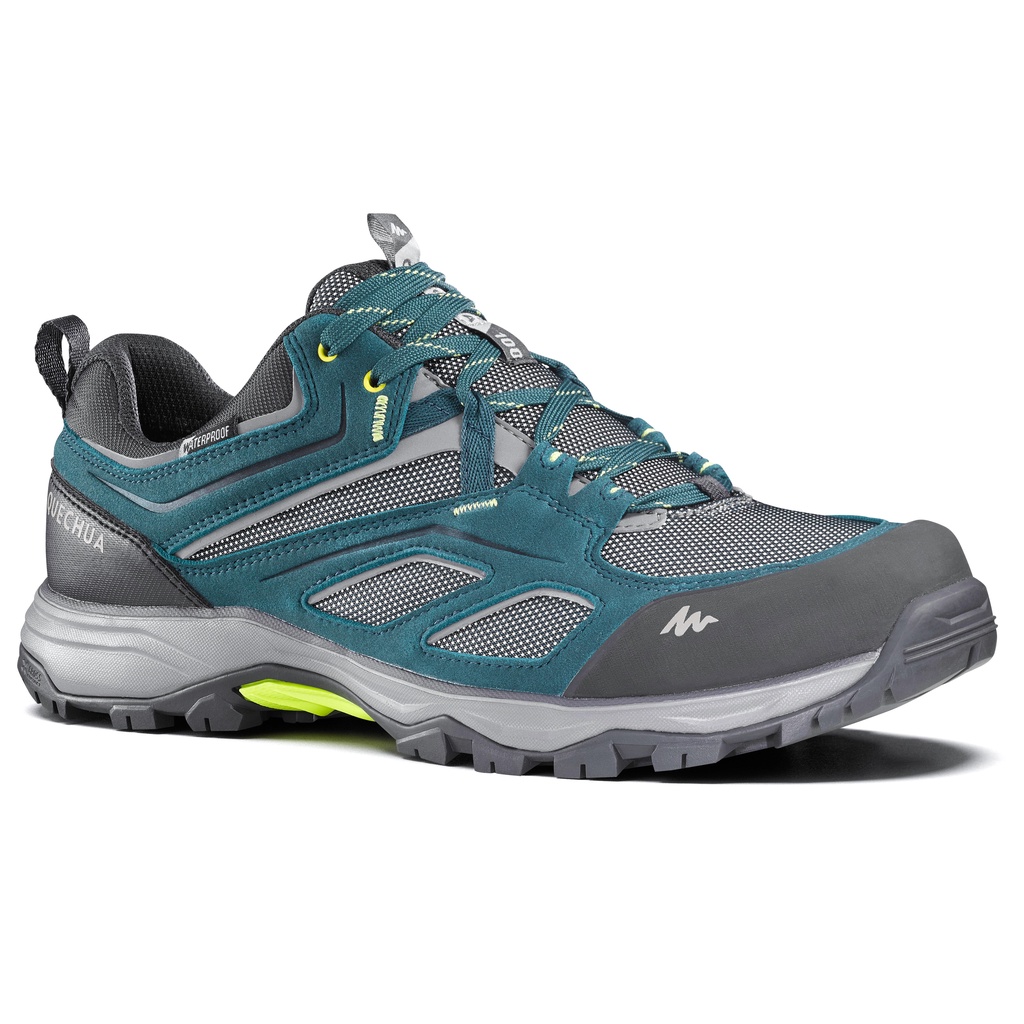 Jual DECATHLON QUECHUA Sepatu Hiking Gunung Pria Waterproof MH100 ...