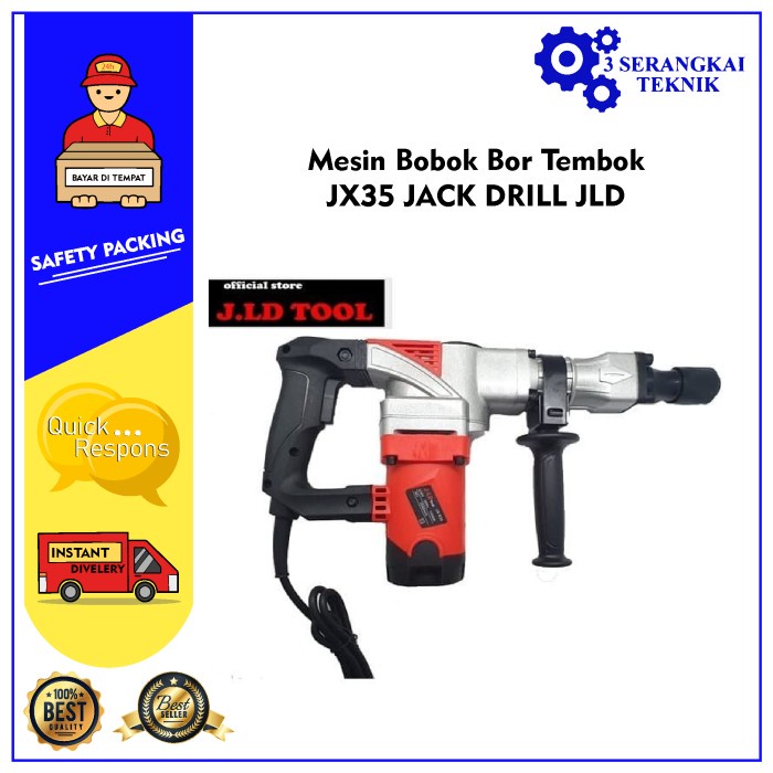 Jual Mesin Bobok Bor Tembok Jx35 Jack Drill Jld | Shopee Indonesia