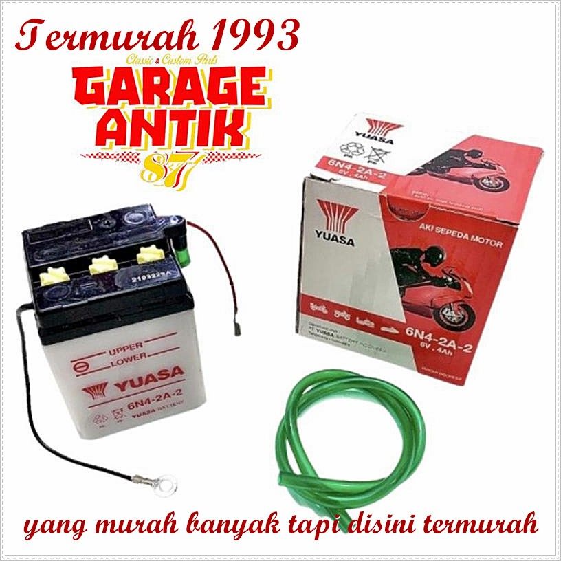 Jual Aki accu honda win 100 win100 6v Sparepart Motor Jadul | Shopee ...