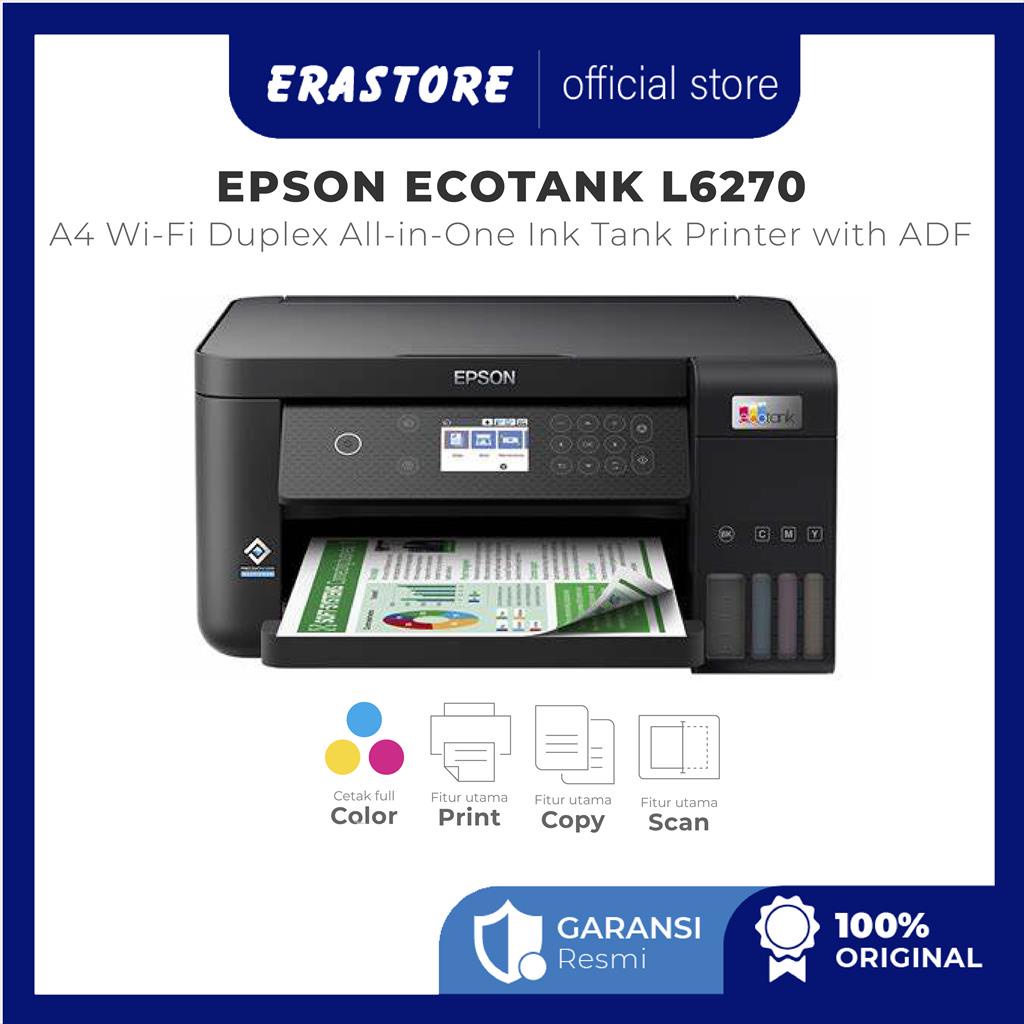 Jual Epson L6270 A4 Ink Tank Printer Multifungsi ADF Duplex Wifi ...