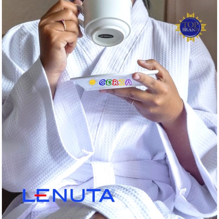 Jual MUST HAVE!! BAJU KIMONO TIDUR WAFFLE HOTEL LENUTA DEWASA ALL SIZE PUTIH TERBARU | Shopee ...