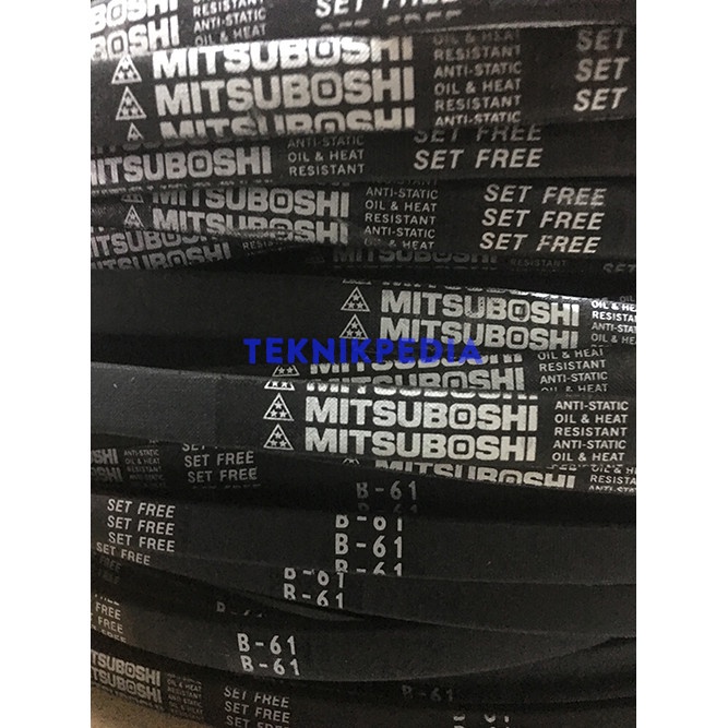 Jual Bestseller V-Belt Mitsuboshi Tipe B61 B62 B63 B64 B65 B66 B67 B68 B69 B70 | Shopee Indonesia