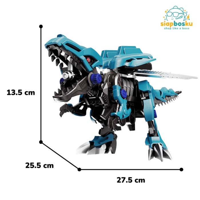 Jual MAINAN COMBAT ROBOT DINOSAURUS BESAR DIY ACTION FIGURE - SWORD T ...