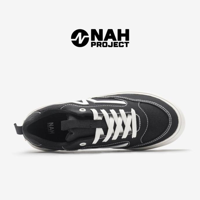 Jual Discount Sepatu Pria Nah Project - Audacity Black White | Shopee Indonesia