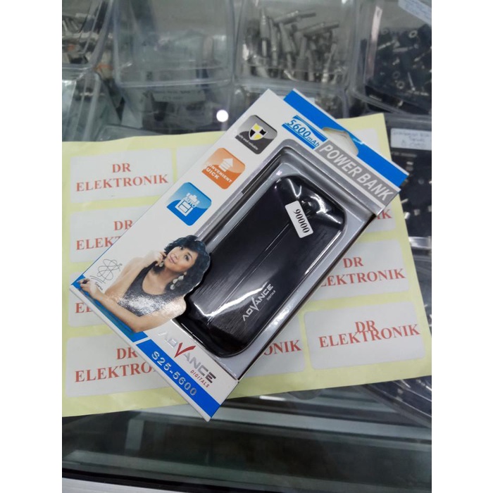 Jual Power Bank Advance S25-5600 5600mAh | Shopee Indonesia