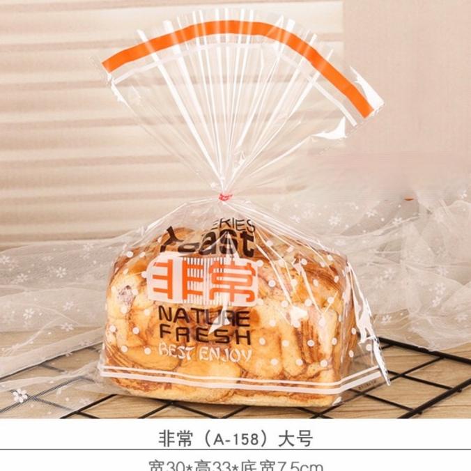 Jual Plastik Roti Tawar/ Kemasan Plastik Roti/ Toast Bag | Shopee Indonesia