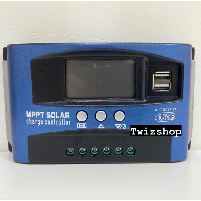 Jual Best Seller Solar Charger Controller Mppt 50A 12V 24V Panel Surya ...