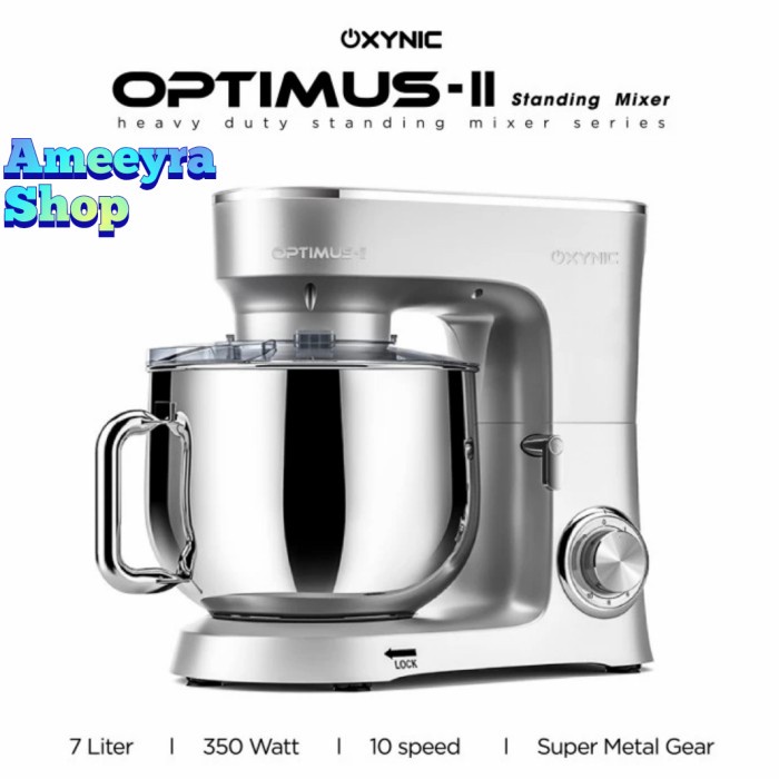 Jual Best Seller Stand Mixer Profesional Oxynic Optimus-Ii Cap 7L Low ...