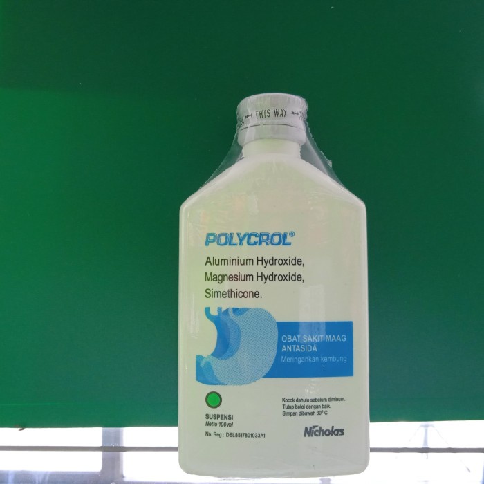 Jual Obat Asam Lambung (Maag) Polycrol Sirup & Polycrol Forte 100 ml ...