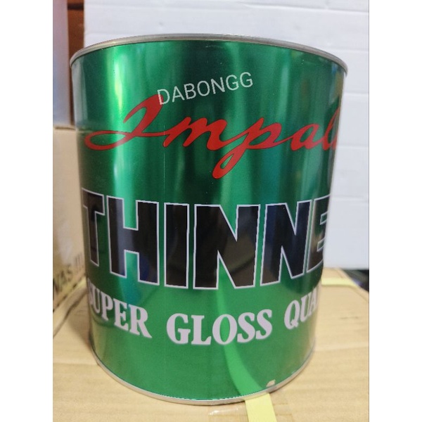 Jual Thinner Impala 5 Liter/ Tiner inpala/ Thiner Impala/ Pengencer Cat ...