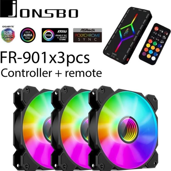 Jual Fan Casing JONSBO FR-901 ARGB 3in1 + REMOTE CONTROLLER | Shopee ...