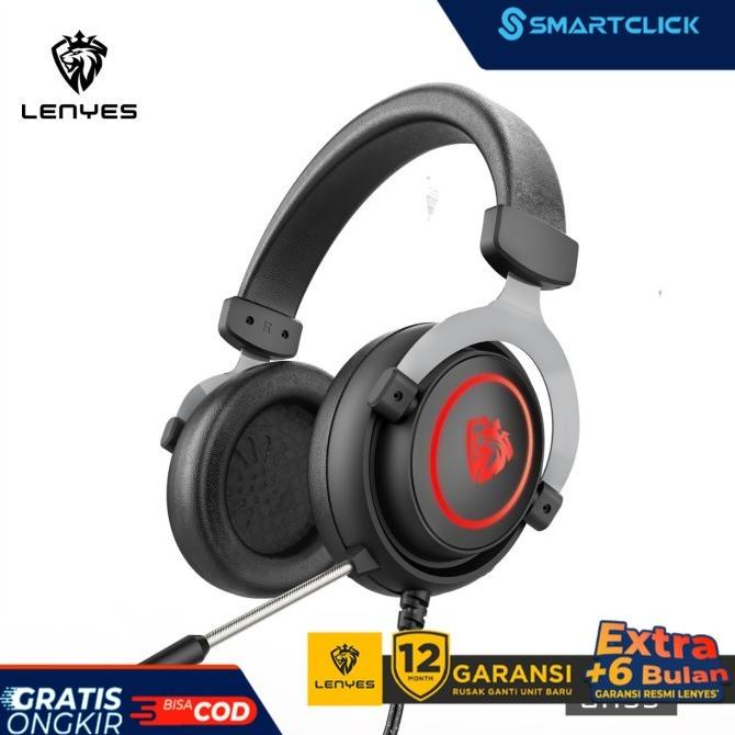 Jual Stereo Gaming Headset Headphones Lenyes GH55 RGB Deep Bass ...