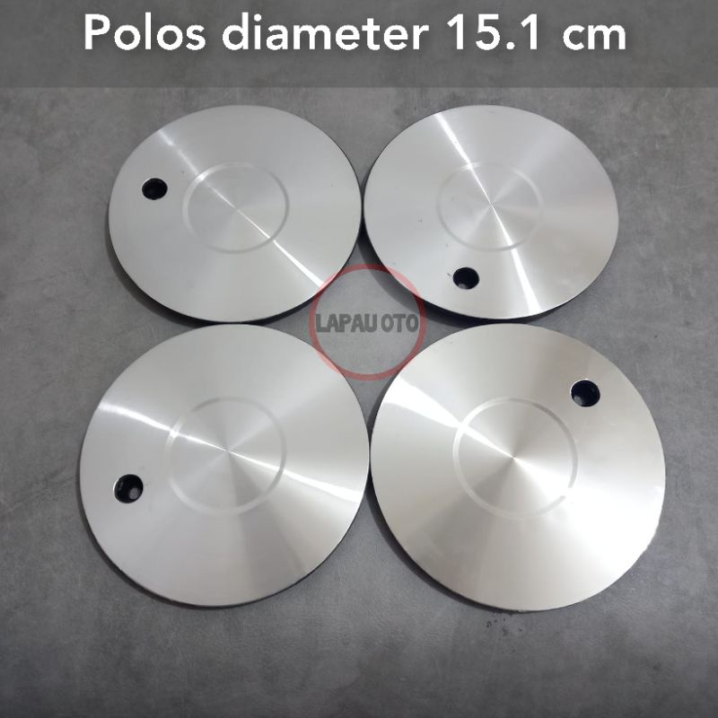 Jual dop velg racing variasi polos diameter 15,1 cm harga 1 pcs ...