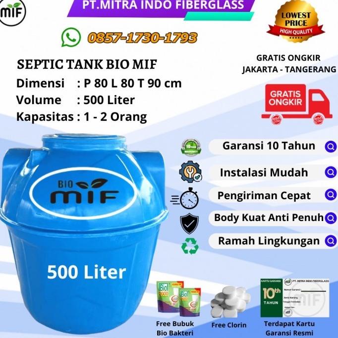 Jual Septic Tank Bio, Biotech, Biofil, Biotank 500Liter, Septic tank ...