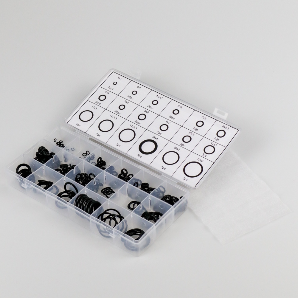 Jual Karet Rubber Shape O Ring Seal Tightening Isi 225 PCS - E436 - Black (blackparadox ...