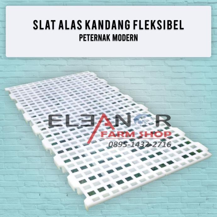 Jual +%+%+%] Slat Alas Kandang Ayam Kambing Domba Lantai Pijakan Modern Ternak | Shopee Indonesia
