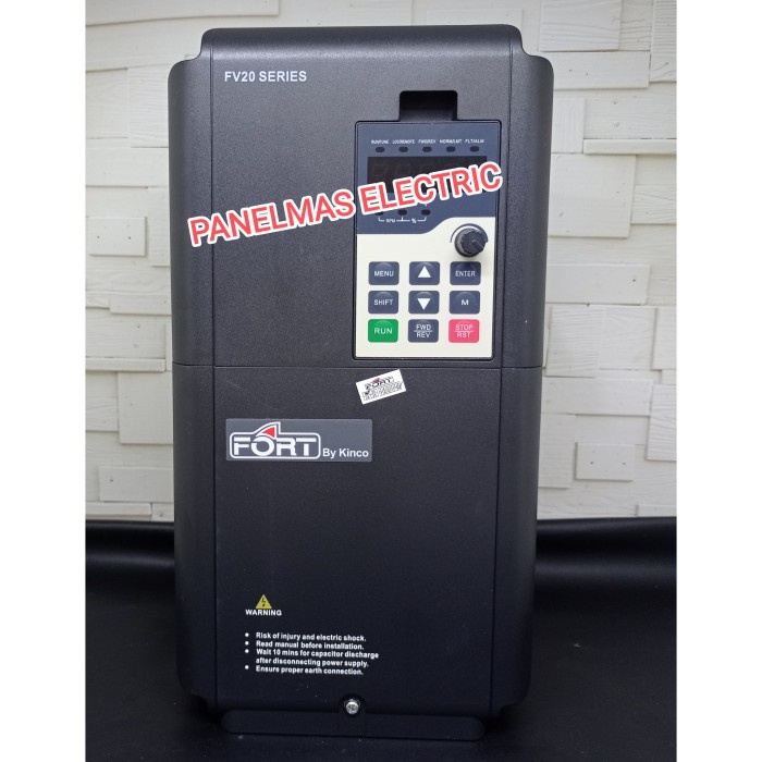 Jual Inverter KINCO FORT VFD FV20-4T-0150G 15KW In 3P Out 3P 380VAC 15 ...