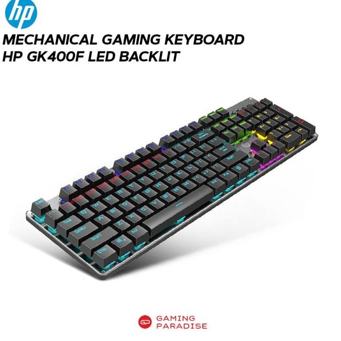 Jual Mechanical Gaming Keyboard Hp Gk400F Rgb Blue Switch Gk 400 Gk400 Chelseadreyna18 | Shopee ...