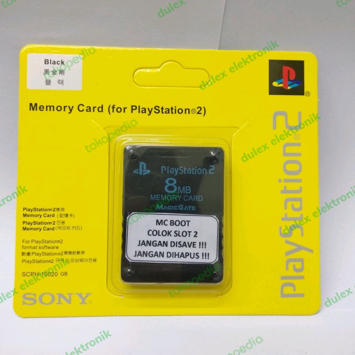 Jual Bestseller Memori Card Booting ( Mc Boot) Ps2 | Shopee Indonesia