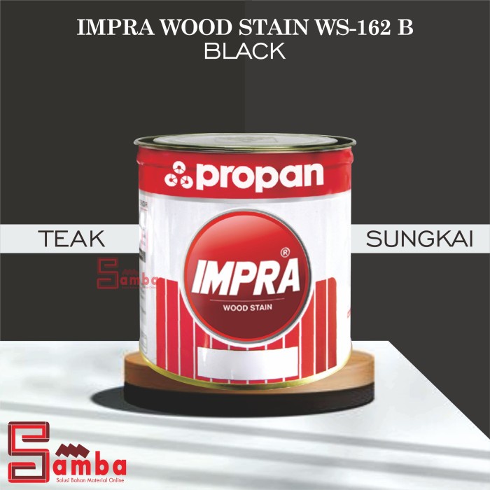 Jual PROPAN IMPRA WOOD STAIN WS-162 B WARNA TUA / 1 LITER | Shopee ...