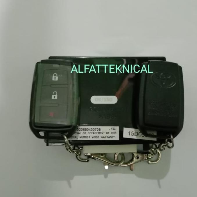 Jual Modul Alarm dan 2 Remote all new Avanza original Type G 2011-2015 ...