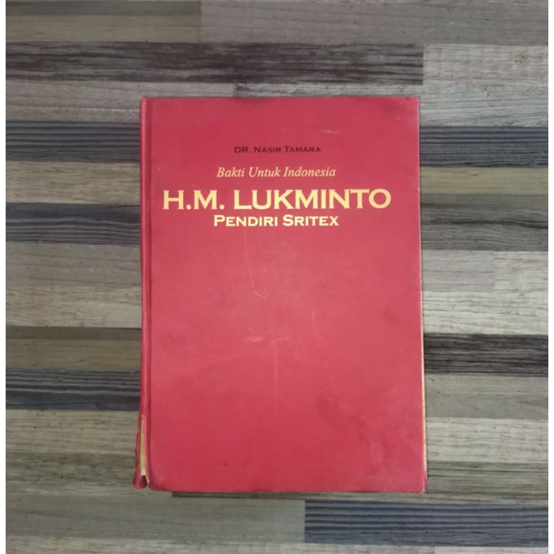 Jual HM LUKMINTO PENDIRI SRITEX | Shopee Indonesia