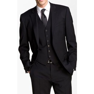 Jual SETELAN JAS HITAM PRIA - JAS NIKAH FORMAL 5IN1 - EXECUTIVE BLACK ...