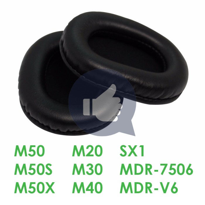 Jual FOAM EARPAD PENGGANTI REPLACEMENT EAR PADS ATH-M50 M50X M30 M40 ...
