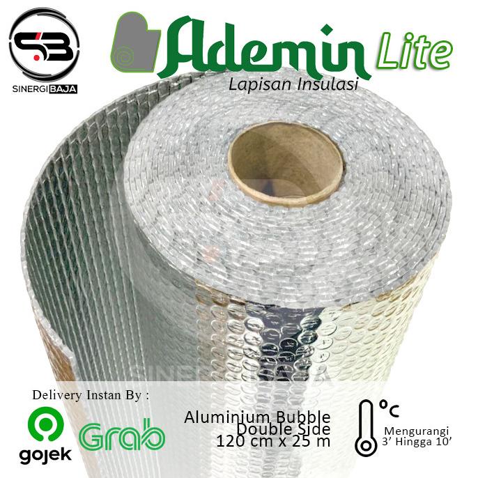 Jual ADEMIN lite Aluminium Foil Bubble| Insulasi Atap| Peredam Panas ...