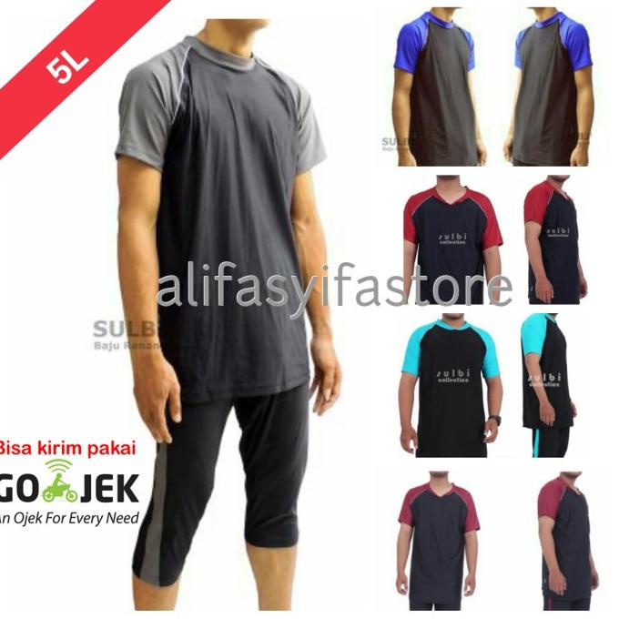 Jual Baju Renang Pria JUMBO Dewasa Ukuran 5L (XXXXL) Sulbi SBAB-01 | Shopee Indonesia