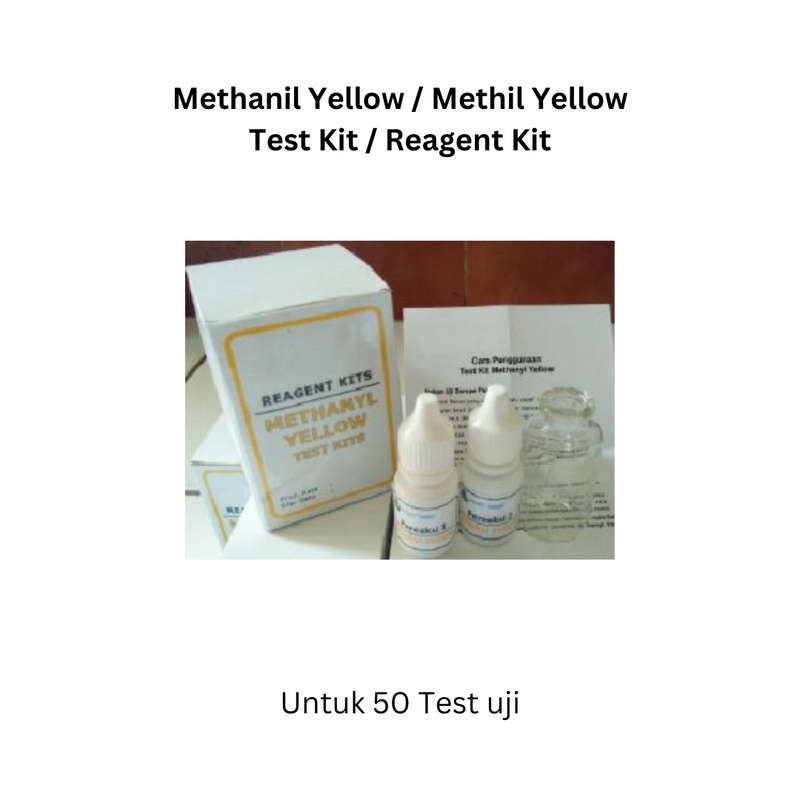 Jual Methanil Yellow / Methil Yellow Test Kit / Reagent Kit | Shopee ...
