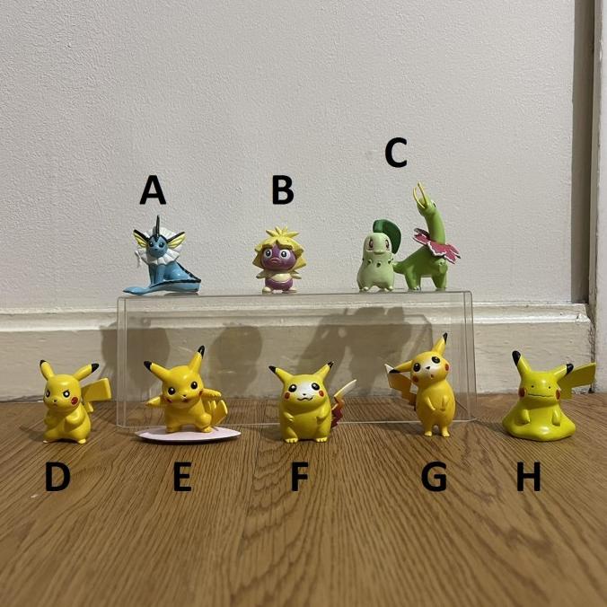 Jual Pokemon Figure Moncolle - Vaporeon Smoochum Chikorita Meganium ...