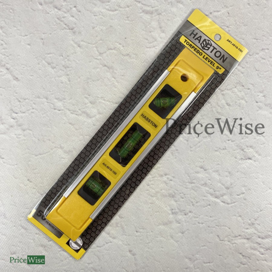 Jual Waterpass 9 inch Hasston 4610-100 / Alat Ukur Level / Torpedo ...