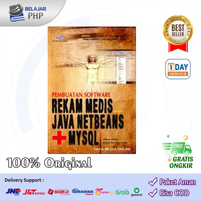 Jual Buku Pembuatan Softwar3 Rekam Medis dengan Java Netbeans + MySQL | Shopee Indonesia
