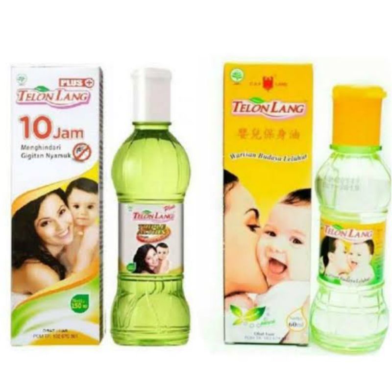 Jual Minyak Telon Cap Lang 60ML dan kayu Putih cap Lang 30ML | Shopee Indonesia
