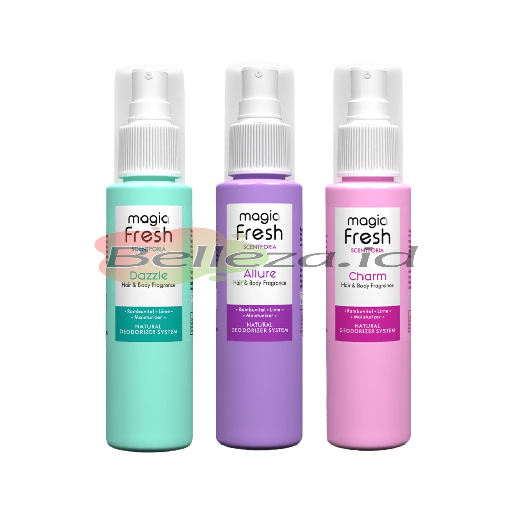 Jual Inaura Magia / Magic Fresh Scentforia Dazzle / Charm / Allure Hair ...