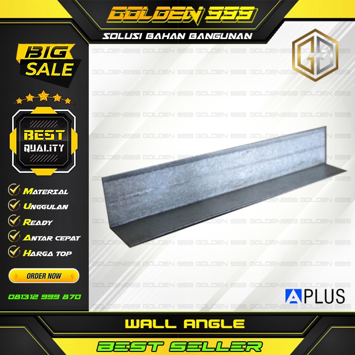 Jual wall angle / wall angle tee / wall angle rangka | Shopee Indonesia