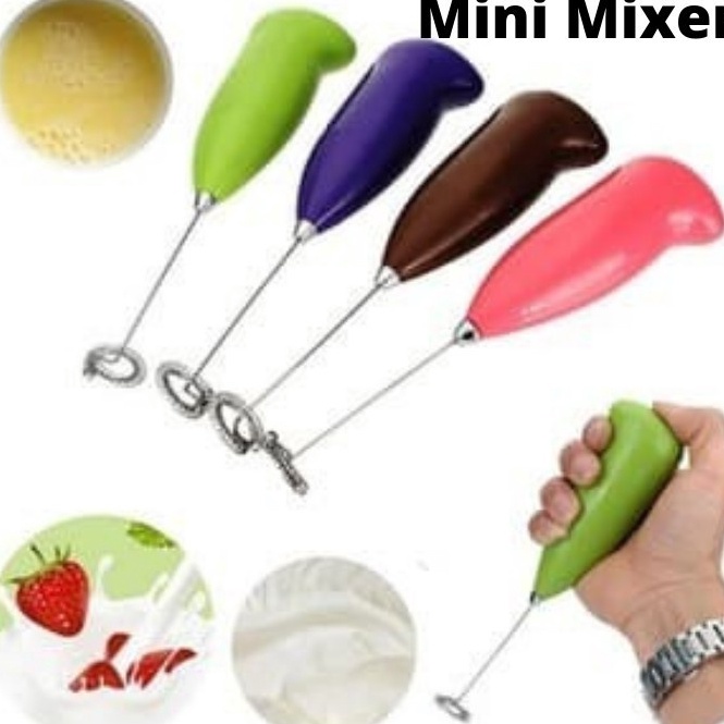 Jual Bestseller MINI MIXER ELEKTRIK PORTABLE ALAT PENGADUK MINUMAN SUSU ...