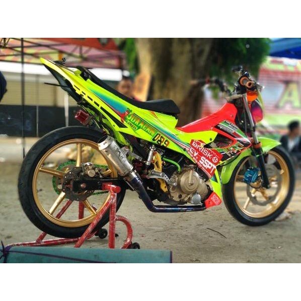 Jual Velg Racing Boy Satria Fu Sp522 Gold Series Rcb Malaysia | Shopee ...