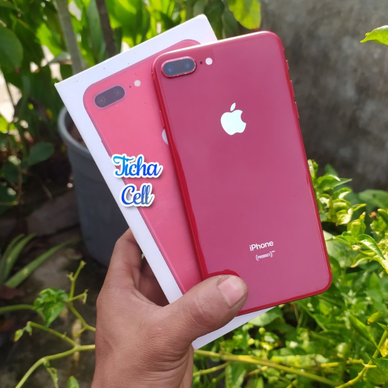 Jual IPHONE 8 PLUS RED INTERNAL 256GB SECOND EX INTER ZPA | Shopee ...