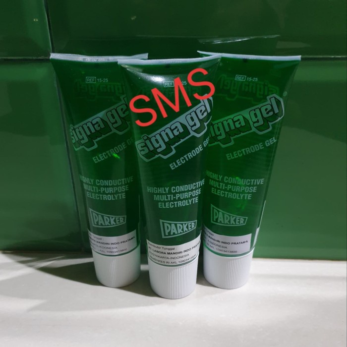 Jual Signa Gel Electrode Gel/Jelly ECG Parker USA/Jely EKG 250gr ...