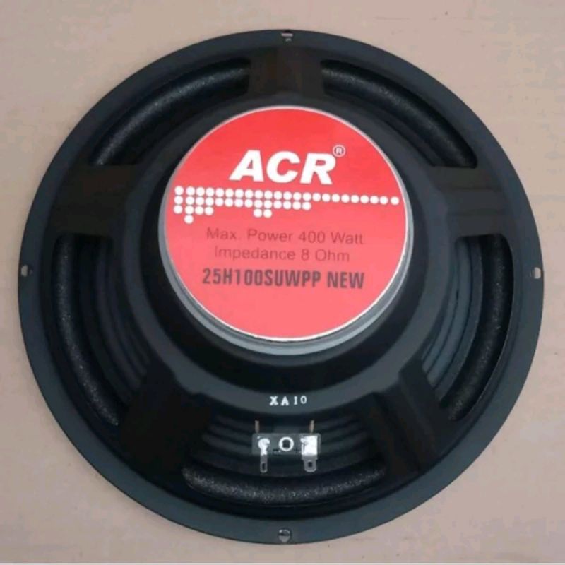 Jual Speaker ACR Pro 10 Inch Woofer ACR 25H100SUWPP | Shopee Indonesia